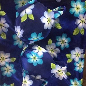 Catalina | Swim | Cobalt Blue Bathing Suit Top Wrap Coverup | Poshmark